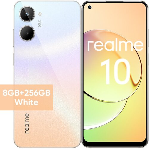 Смартфон realme 10 8/128 ГБ RU, Dual nano SIM, Белый — купить в ...