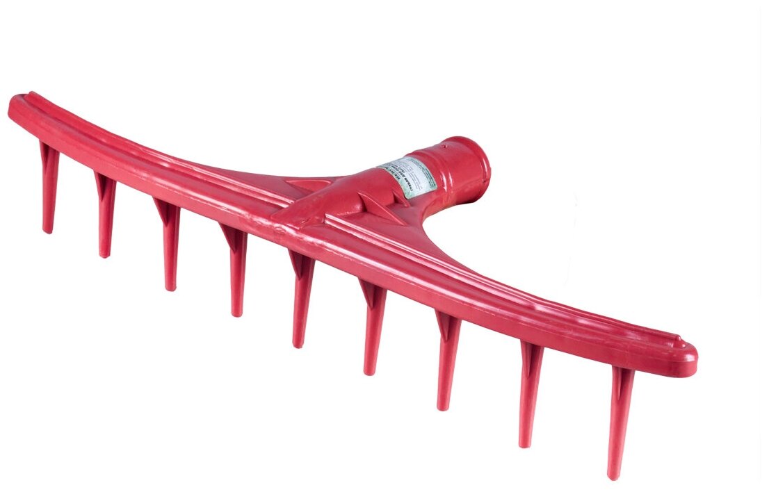 Грабли для сена Berchouse, прямые, пластик, 48 см, 9 зубьев, 1штука