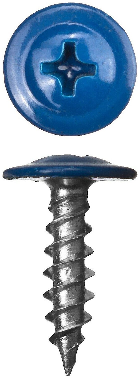 Саморезы ПШМ оцинкованные для листового металла 4.2x25 мм 400 шт Зубр 300191-42-025-5005