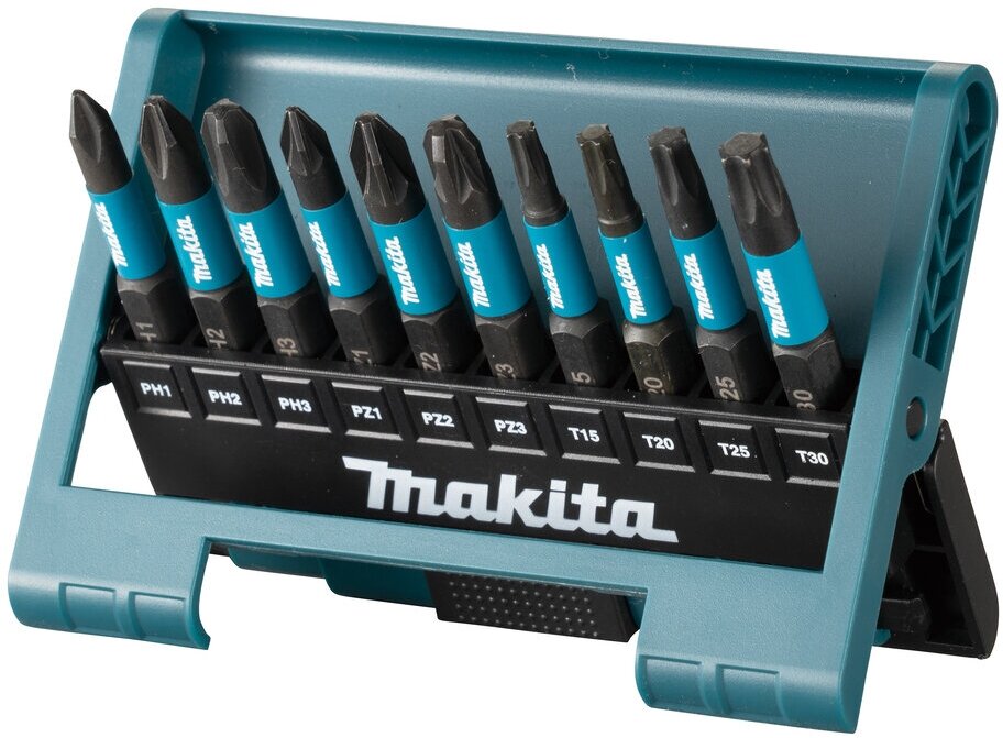 Набор насадок Impact Black, 10 шт. Makita, E-12011, длина 50 мм