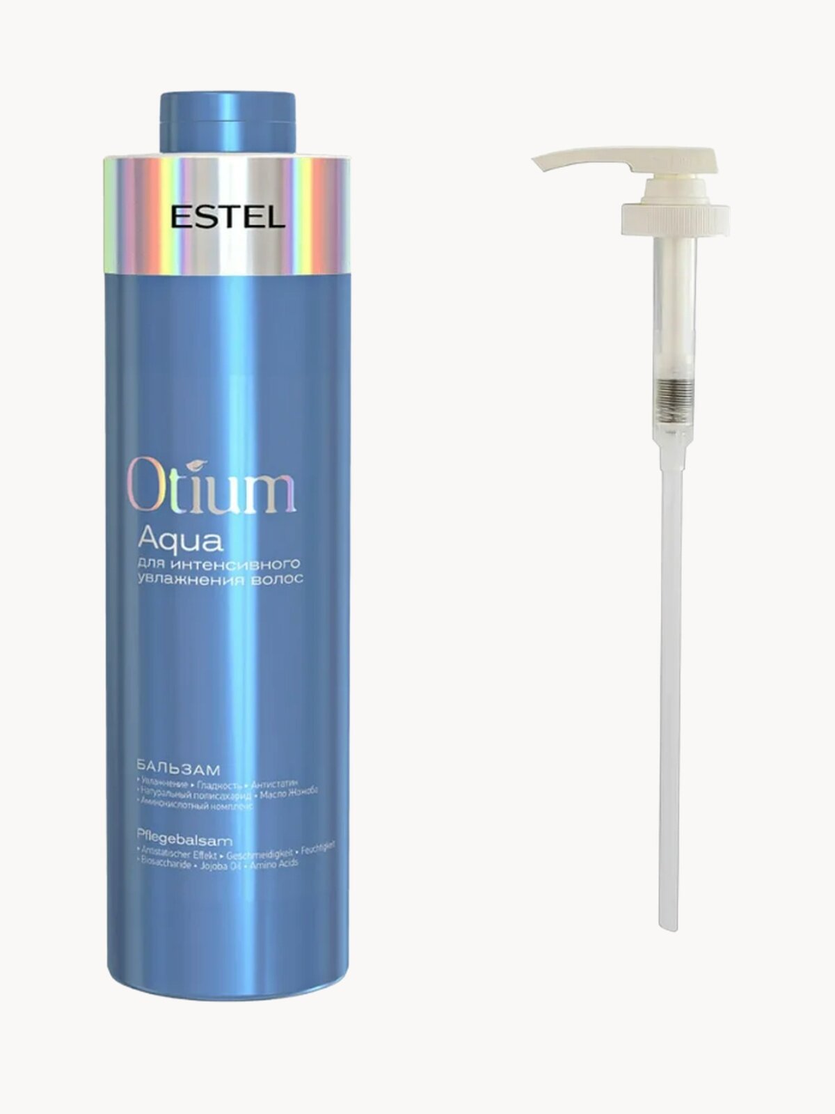 Бальзам для интенсивного увлажнения волос ESTEL OTIUM AQUA, 1000 мл + дозатор