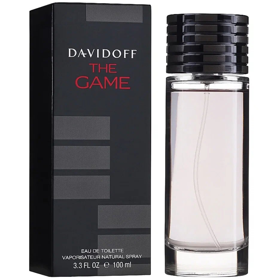 Туалетная вода Davidoff "The Game", древесно-мускусно-пряный аромат, 100ml