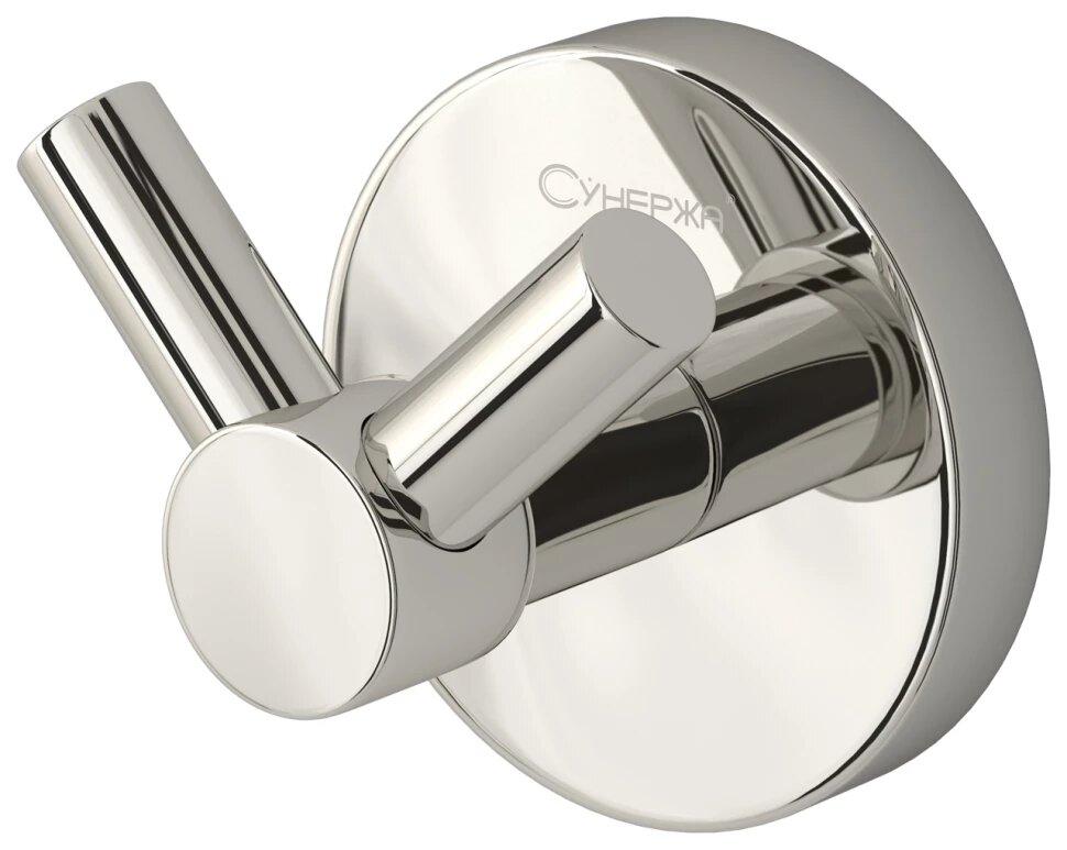Крючок Сунержа Виктория 00-3007-0000 двойной, для ванны, хром