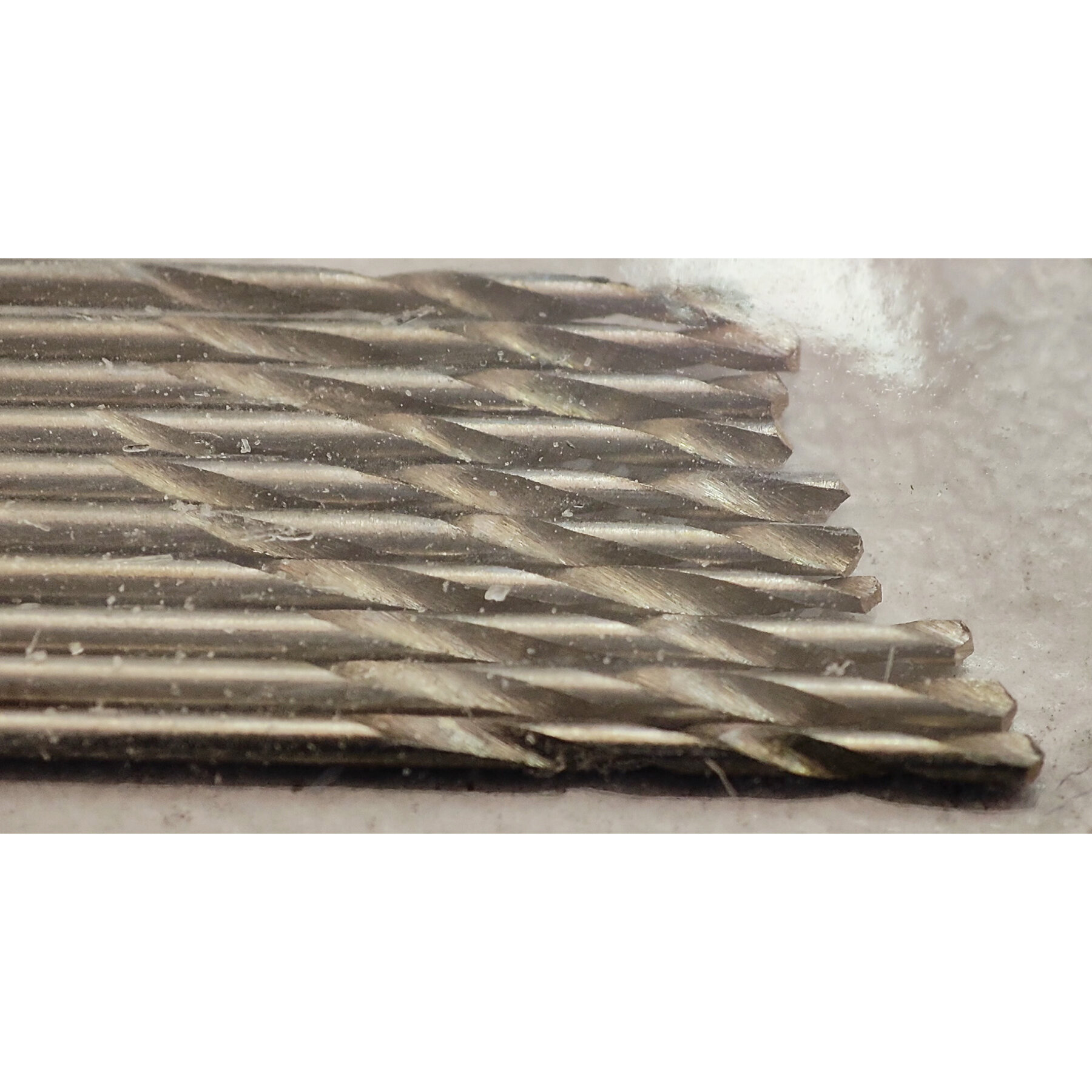 Комплект сверл 0.9 мм, 10 шт, быстрорежущая сталь, SONA