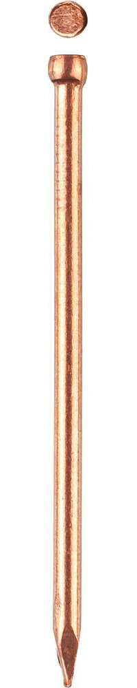 Финишные гвозди омедненные ЗУБР 25x1.4мм, 50шт 305356-14-25