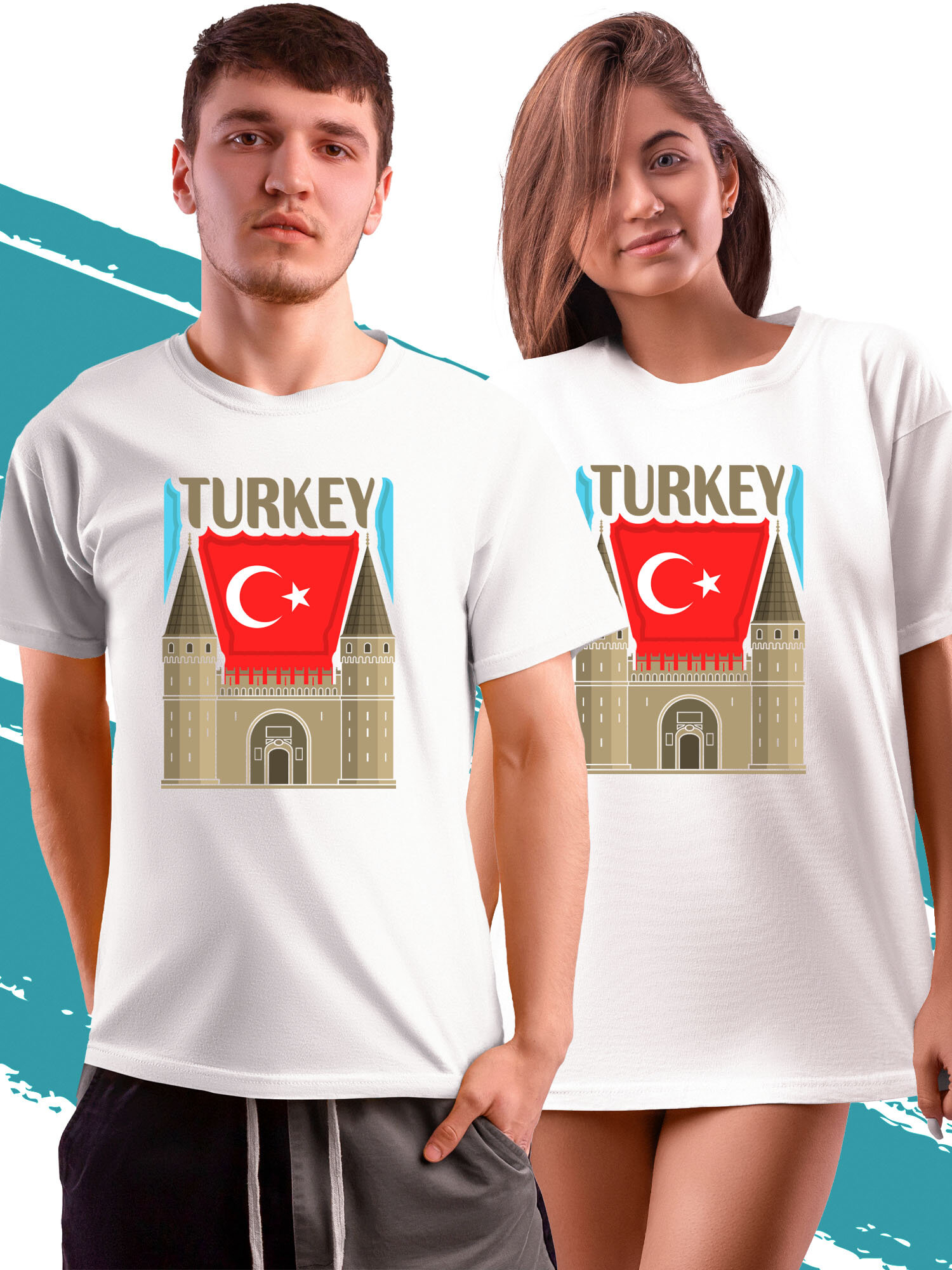 Футболка флаг Турции Turkey