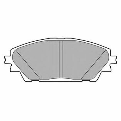 Комплект передних тормозных колодок Delphi LP2701 для Mazda 3, CX-3