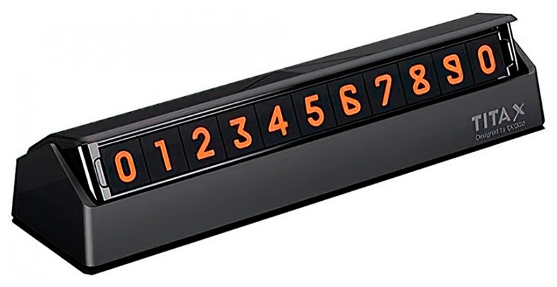 Парковочная карта Xiaomi Bcase Tita Temporary Parking card черный