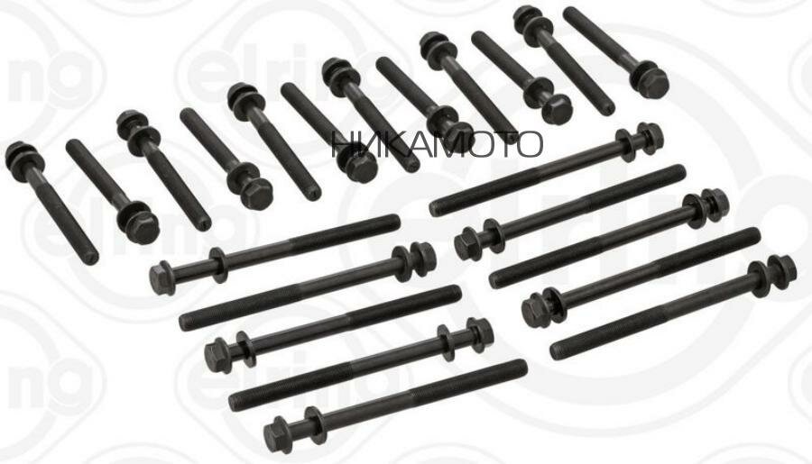 ELRING 760300 Болт ГБЦ FIAT/IVECO/RENAULT ARGENTINA/CROMA/DUCATO/DAILY/MASTER/TRAFIC/MASCOTT 83-02 2.5 D/TD/TDI (компл.)