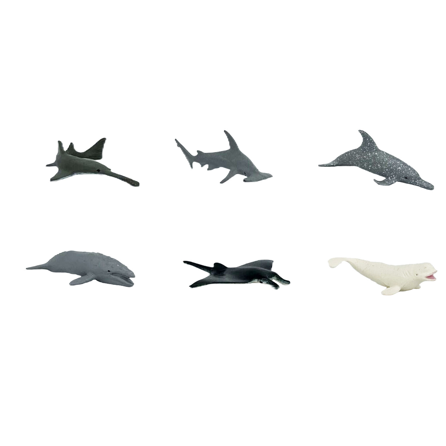 Набор фигурок - Морские животные ( 6 видов)