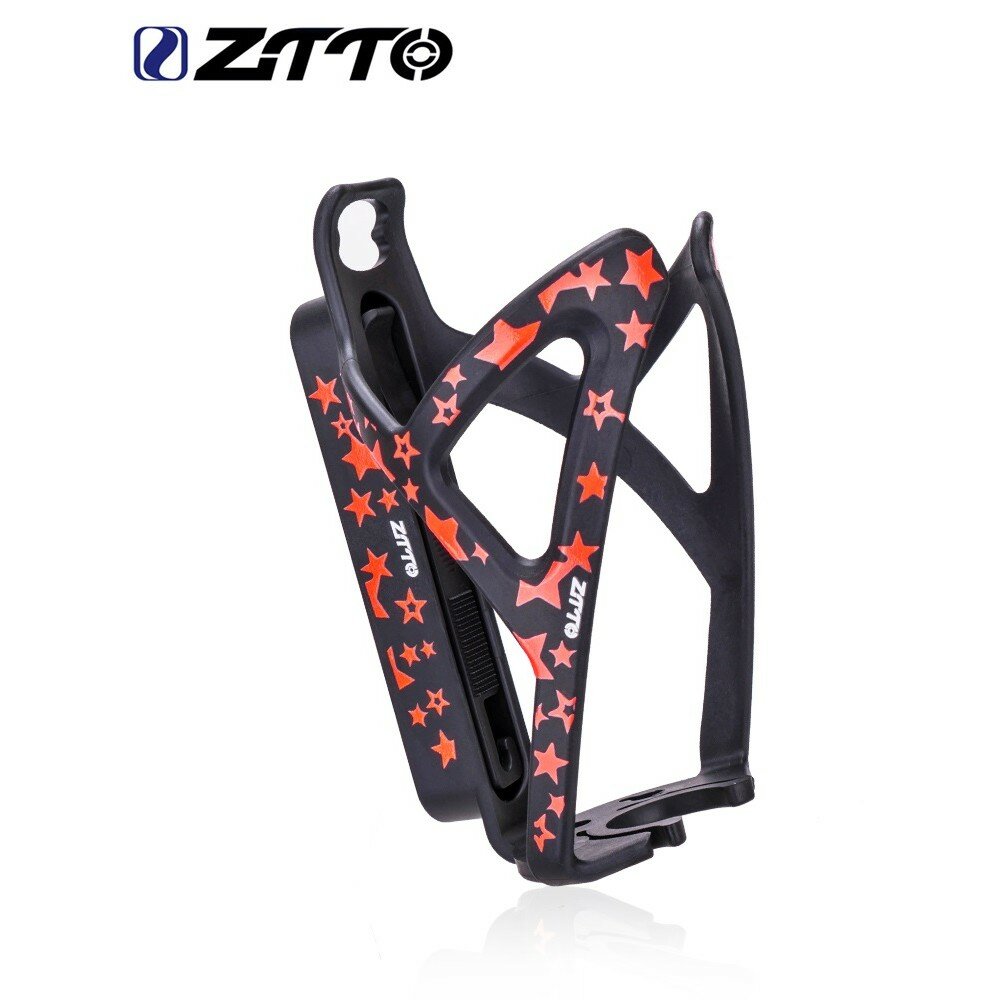 ZTTO Флягодержатель с монтажками SHJ-SLXXK, черно-красный