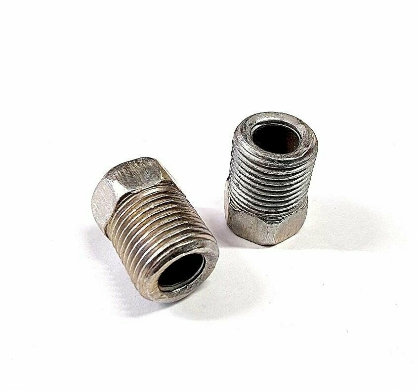 Штуцер гайка M12 шаг 1 для топливных трубок D6 ( комплект 2 штуки ) Z119