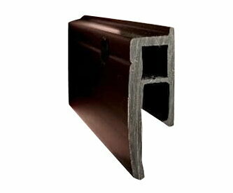 Профиль ПВХ Евробагет теневой мини 2,5м (2шт по 1,25м)