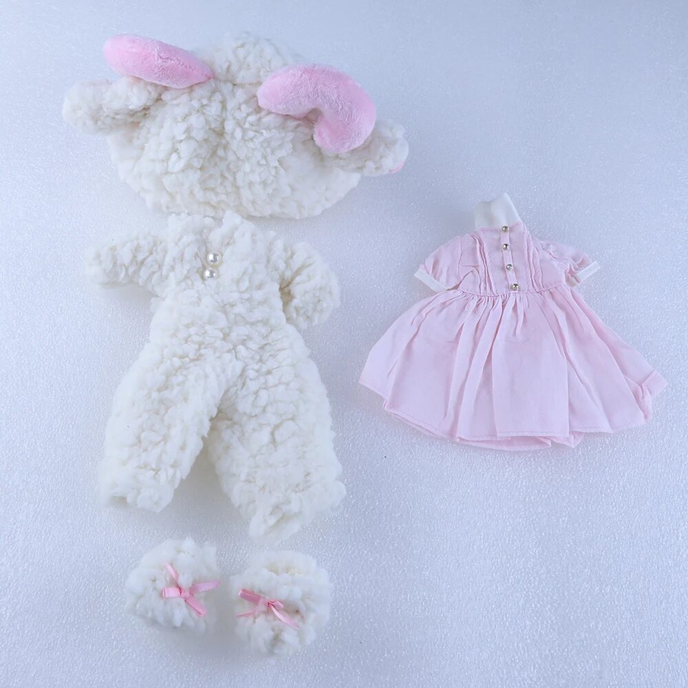 Кукольный костюм DBS для Blyth 1/6 Розовый, 2 clohthes G