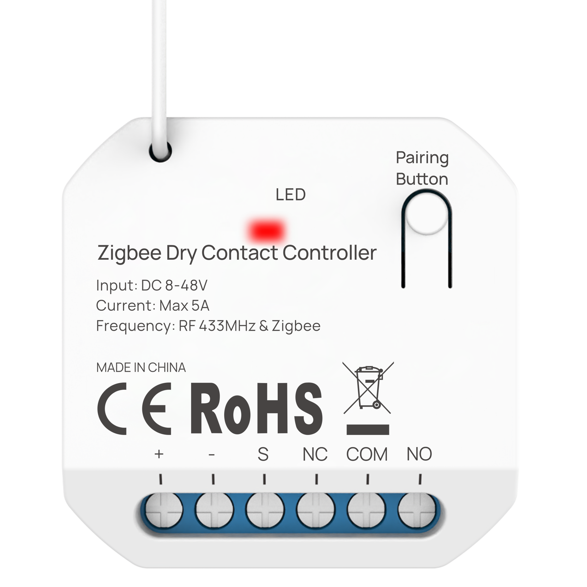 Беспроводное одноканальное реле BOX ERC2209-Z с поддержкой ZigBee
