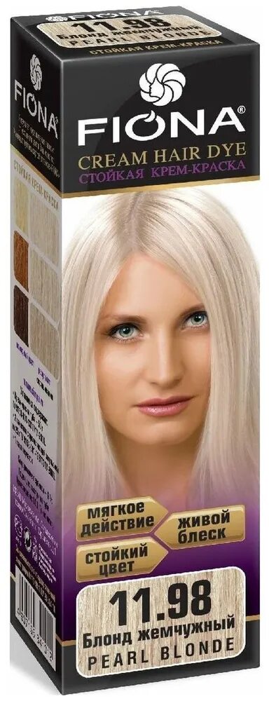 Крем-краска Fiona Блонд жемчужный 11.98/6198