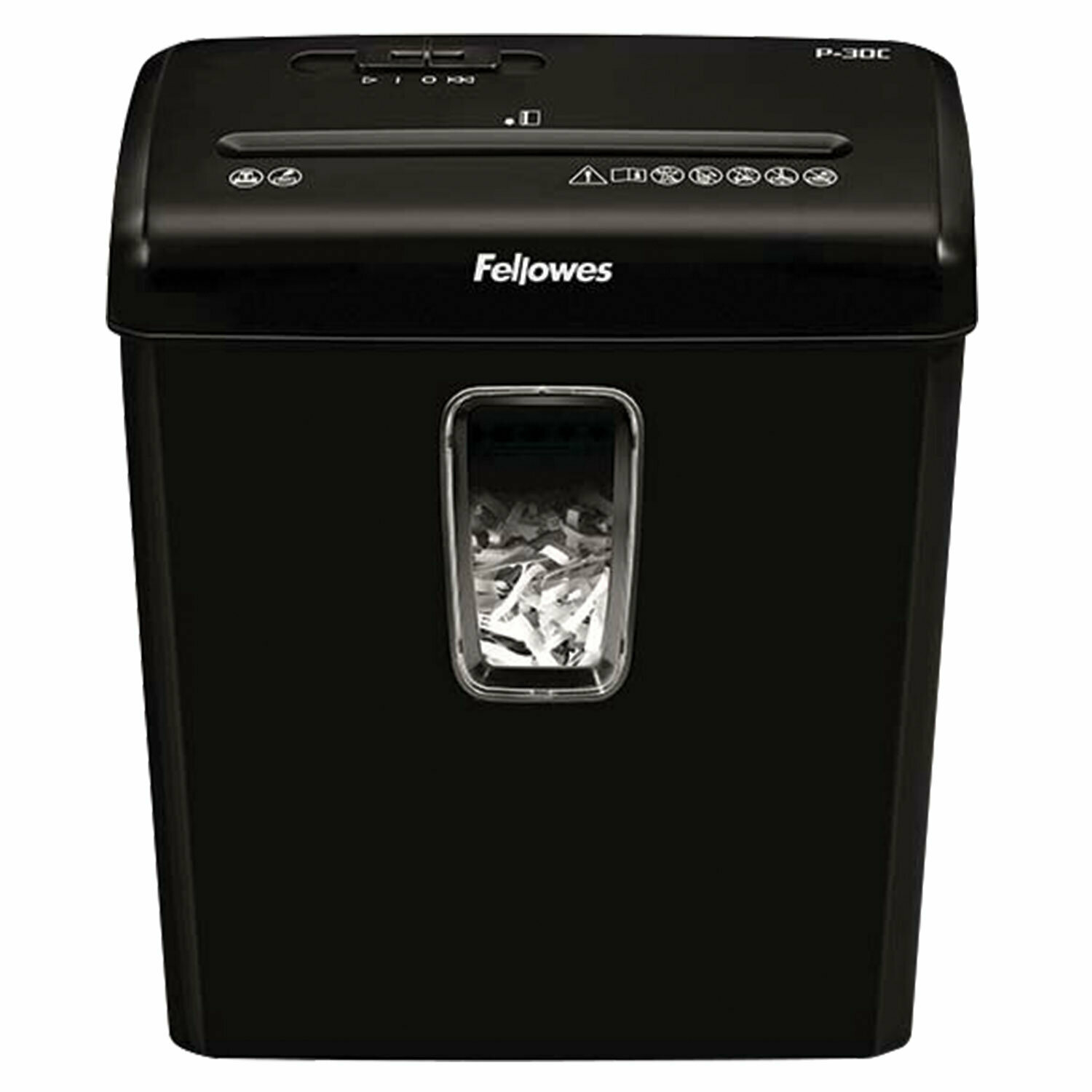 Шредер Fellowes Powershred P-30C, 4 уровень секретности, фрагменты 4х34 мм, 6 листов, корзина 15 л FS-60081