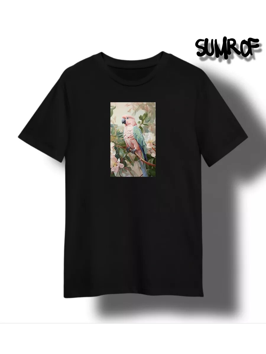 Футболка Попугай