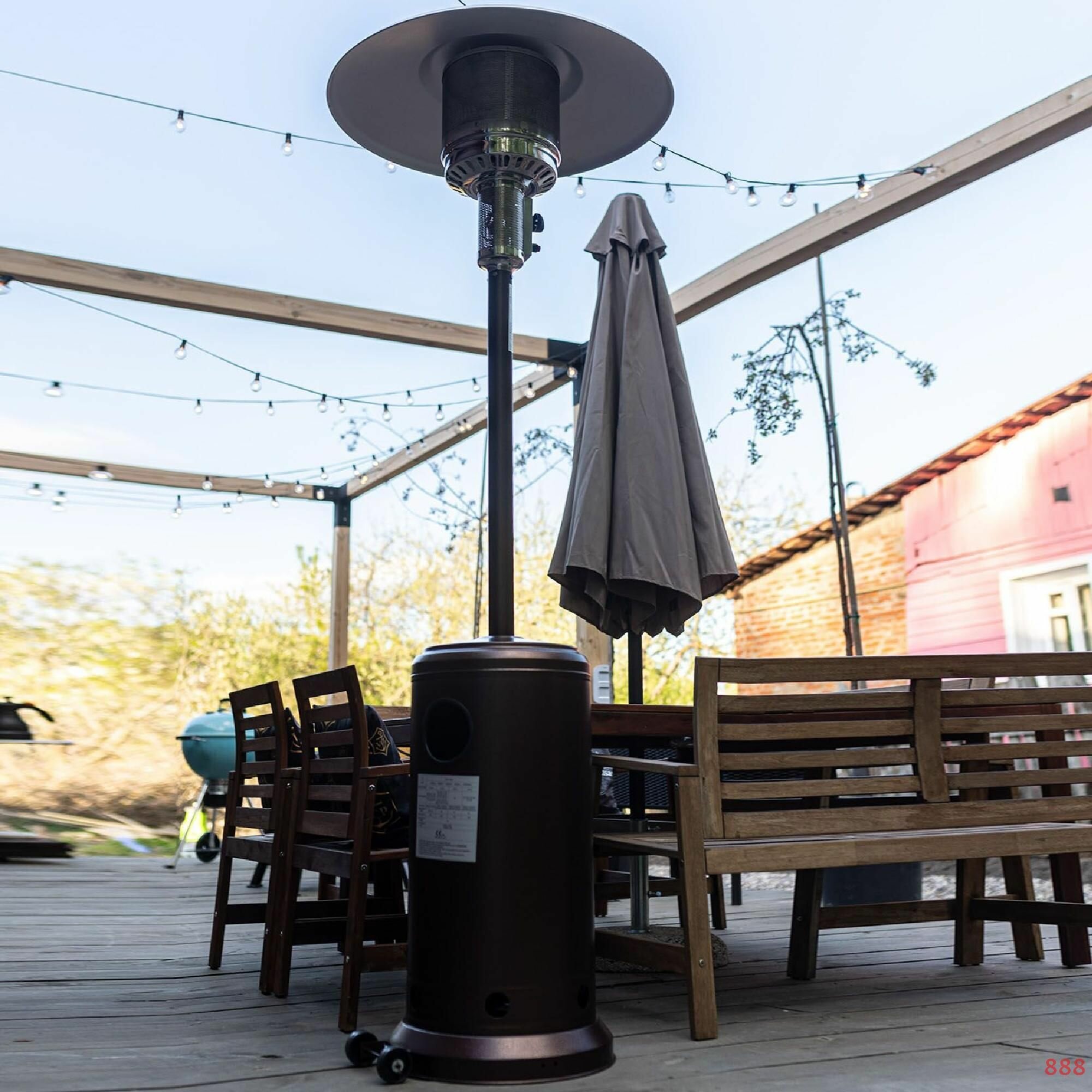 Уличный газовый обогреватель