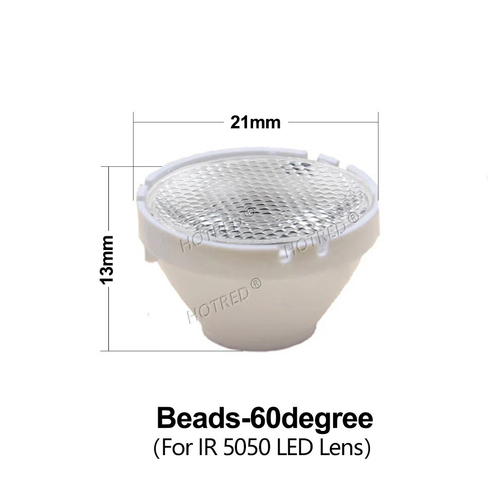 HotRed 10W sst40 LED холодный белый 21mm 60 Degree