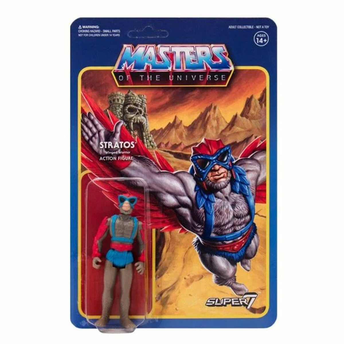 Super7 Masters of The Universe Stratos / Нежная и интересная коллекционная детские игрушки фигурка