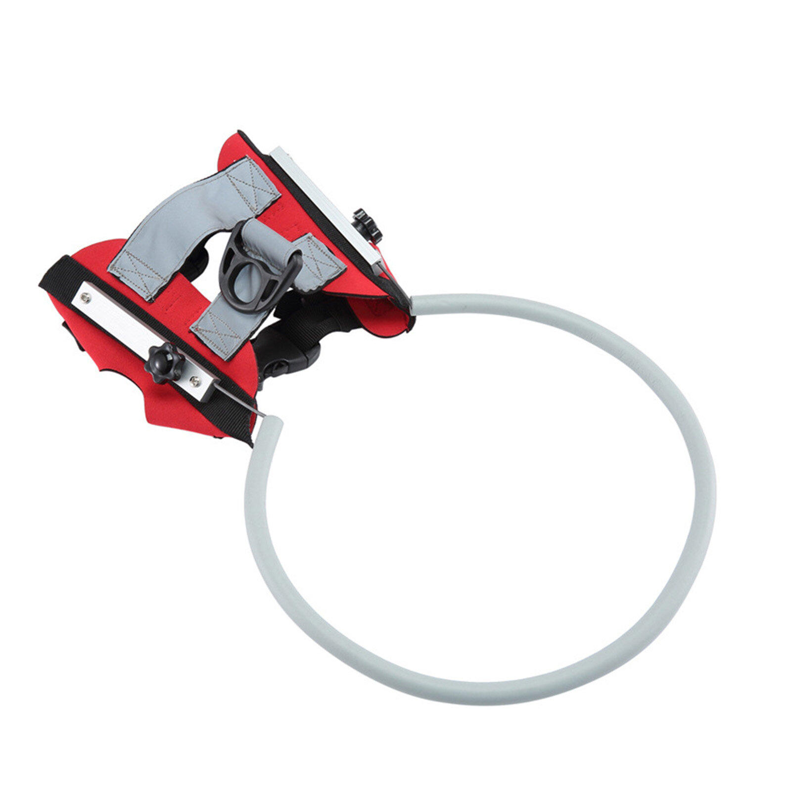 Ошейник-поводырь для собак Blind Pet Halo, светоотражающий, регулируемый, дышащий, предотвращает столкновения, для щенков и кошек, красный, диаметр S 22 см/8,7 дюйма (для веса 4–10 кг/8,8