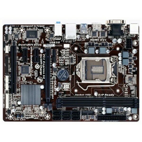 Материнская плата БУ GIGABYTE LGA1150 GA-H87M-HD3