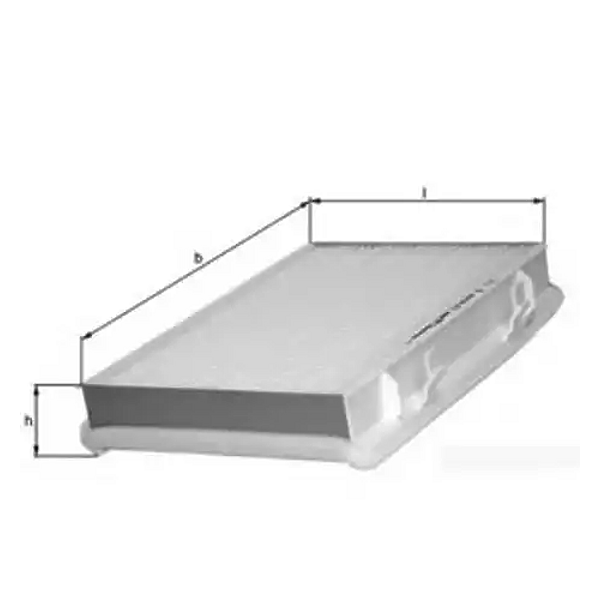 MAHLE/KNECHT LA 19 фильтр салона