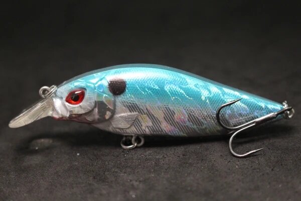 Рыболовная приманка wLure Crankbait 13 г 9 см, средний размер, глубина 1-2 метра, 3D, жесткие яркие глаза, плотный воблер и высокое частотное действие C735