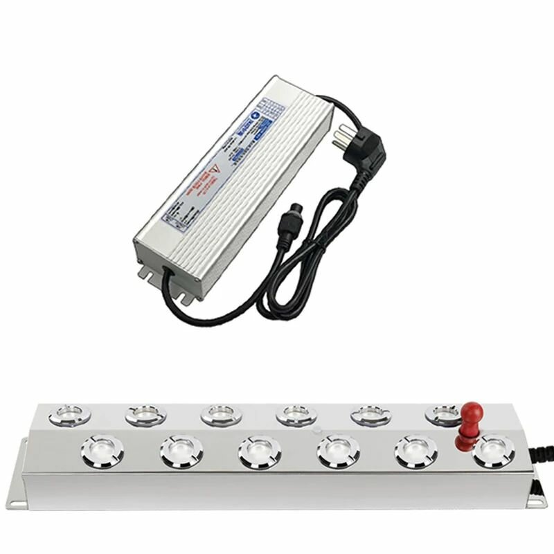 Ультразвуковой парогенератор увлажнитель воздуха на 12 головок Brume, генератор тумана с блоком питания в комплекте