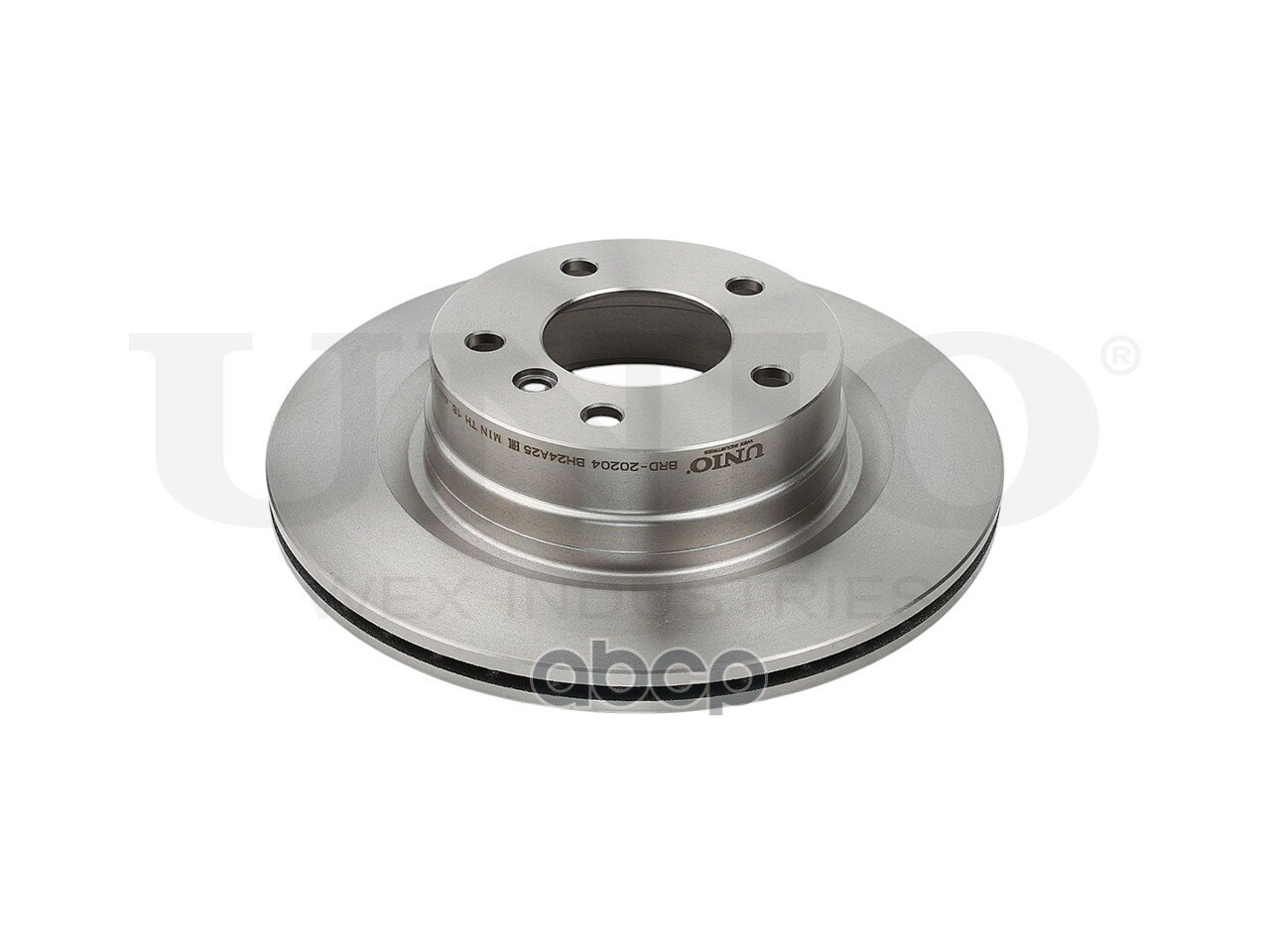 Диск тормозной задний BMW 3 (E90-E93, F30/31/80) 04-, BMW 1 (E81-E88, F20, F21) 04- UNIO арт. BRD20204