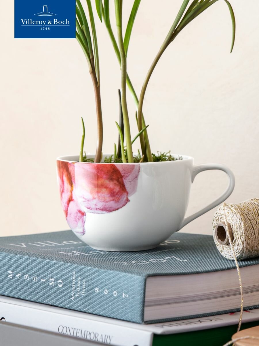 Чашка для завтрака 450 мл, Rose Garden, Villeroy & Boch, Премиум-Фарфор