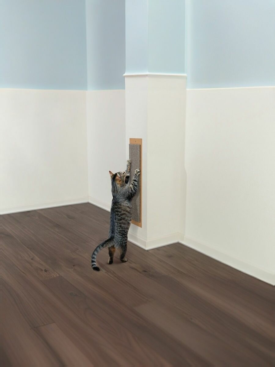 Trixie Когтеточка для кошек "Доска XL" 17*70 см серая