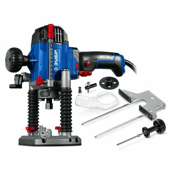 ЗУБР 1200 Вт, 80 мм, универсальный фрезер