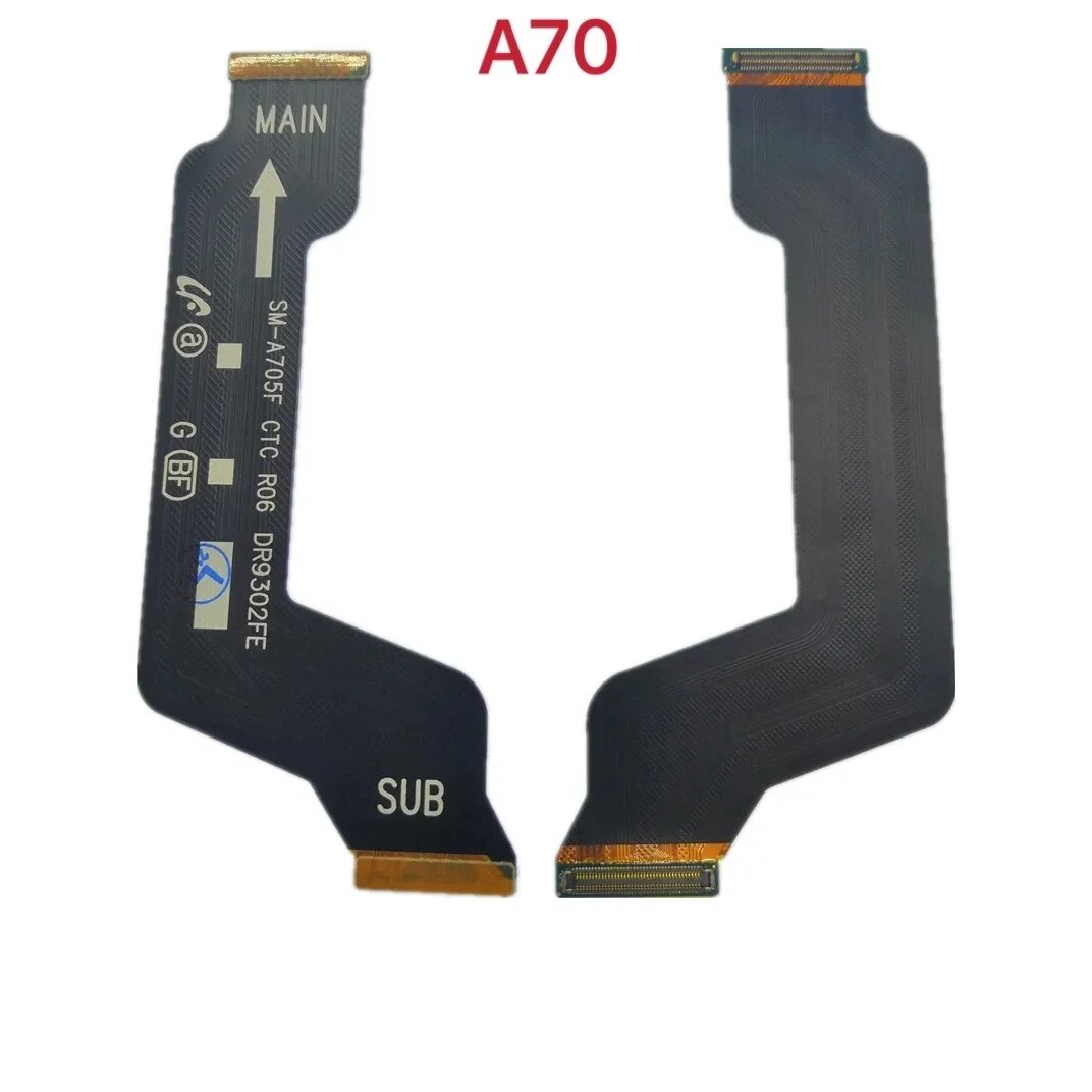 Разъем материнской платы, ЖК-дисплей, USB гибкий кабель для Samsung Galaxy A70 A705 A705F, запасная часть, Случайная Доставка 1 Piece