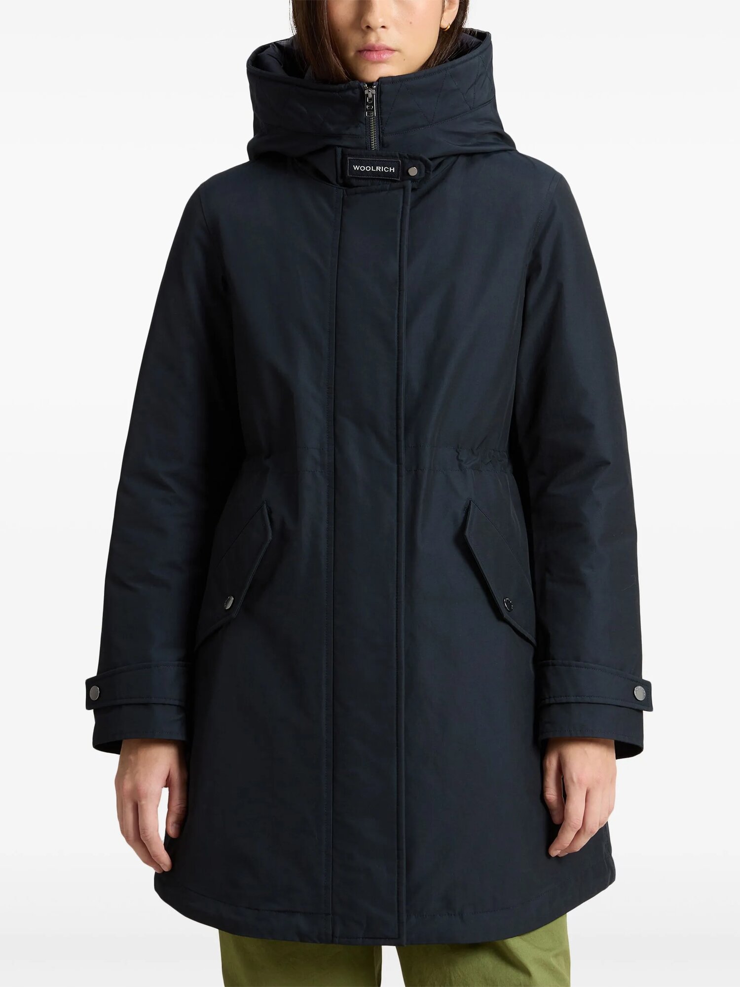 Парка Woolrich Authentic, размер S, синий — фото 1