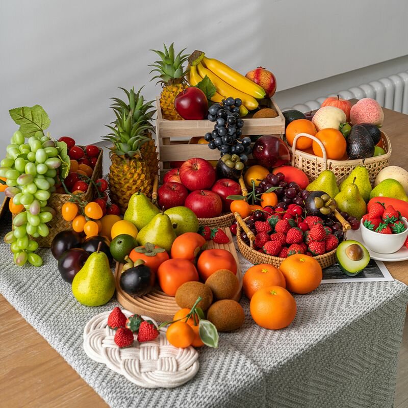 Апельсины крупные, Фрукты декоративные, муляжи, 6 штуки