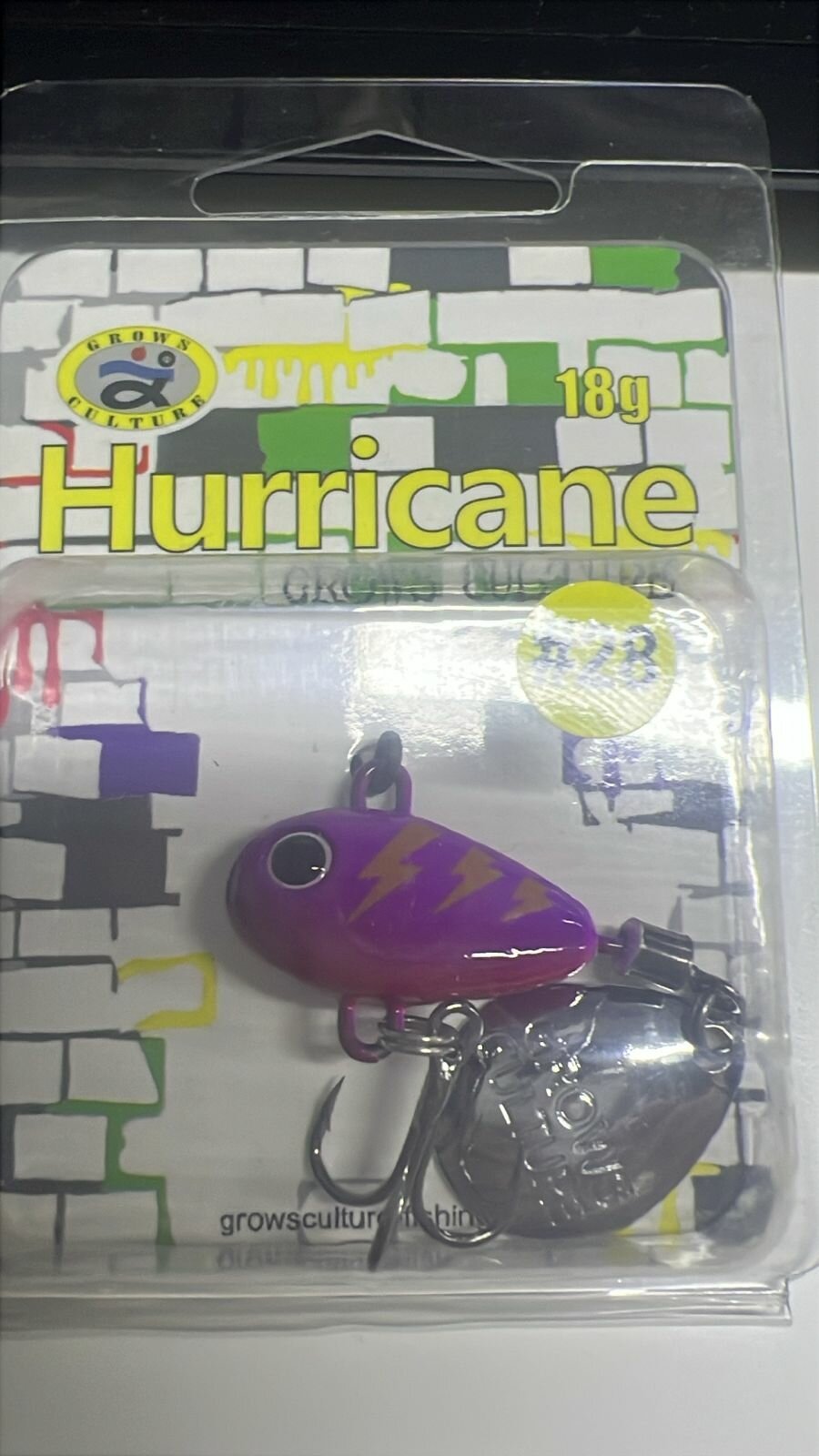 Тейл-спиннер Hyrricane 18 гр