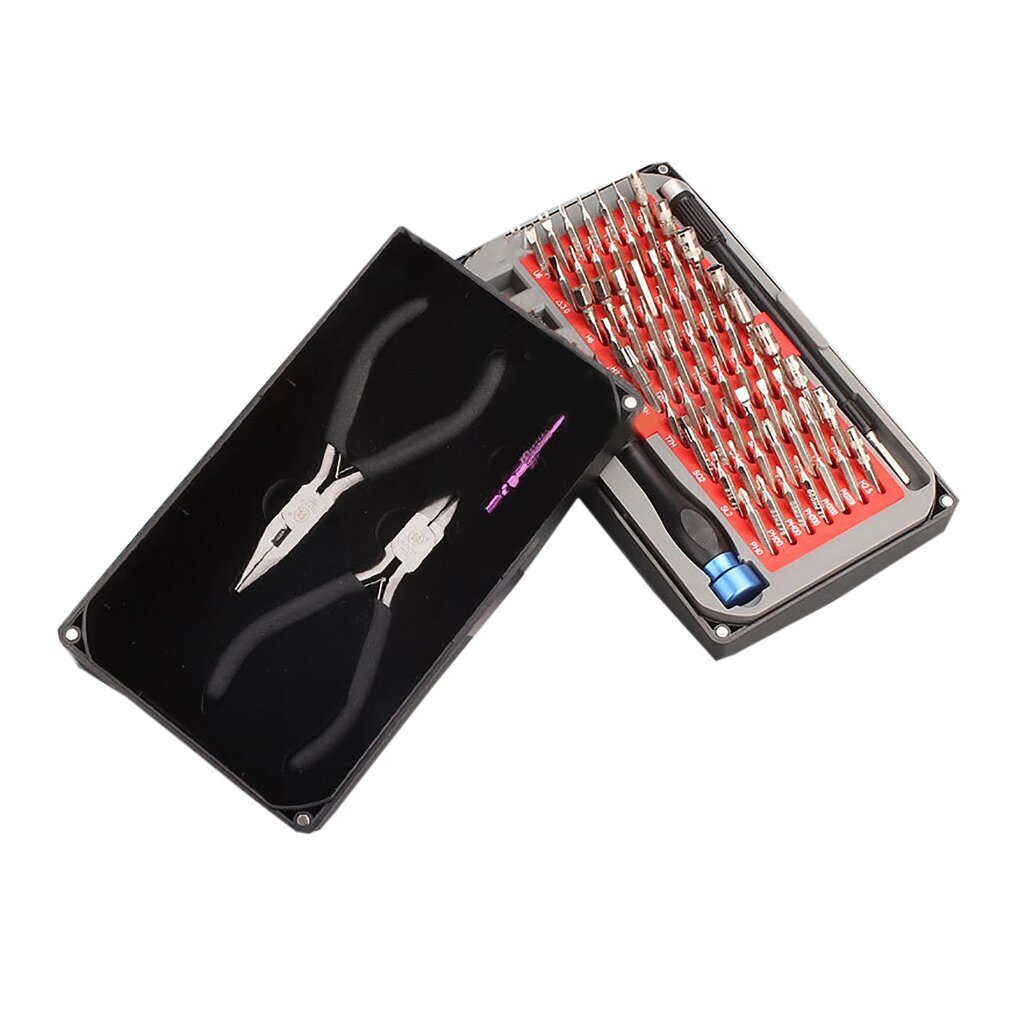 Набор прецизионных отверток, 70 в 1 набор магнитных инструментов для ремонта электроники с чехлом для ремонта компьютера, ПК, мобильного телефона