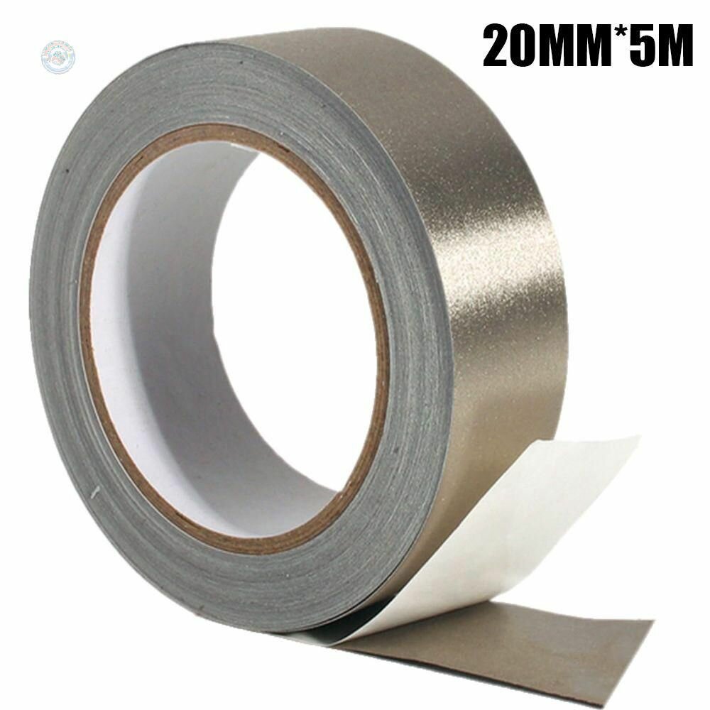 Проводящая клейкая лента Фарадея для заземления и экранирования, тканевая EMI лента с акриловым клеем для защиты от помех, ремонта электроники и организации жгутов проводов