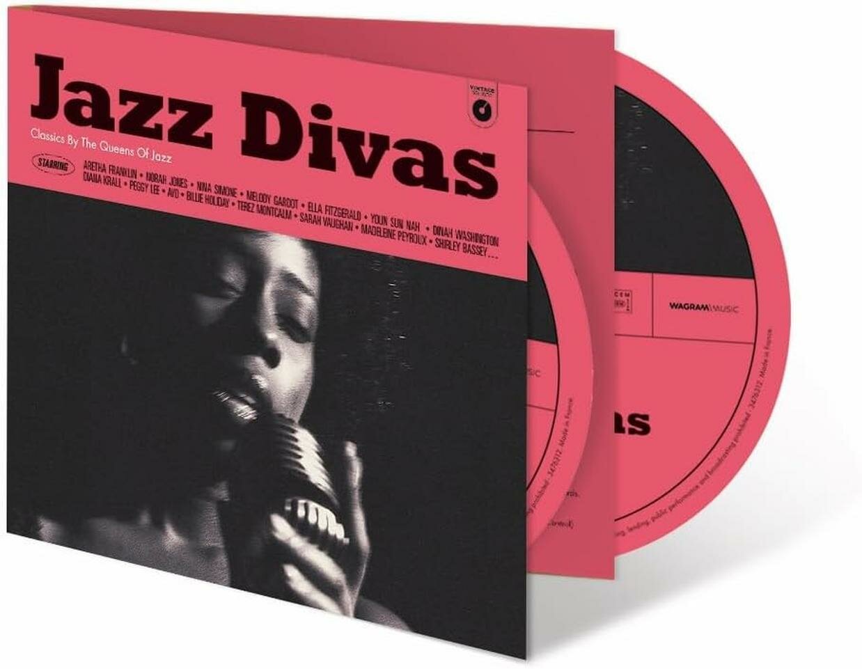 Various Artists - Jazz Divas (2CD), 2025, Digisleeve, Wagram, Аудио диск