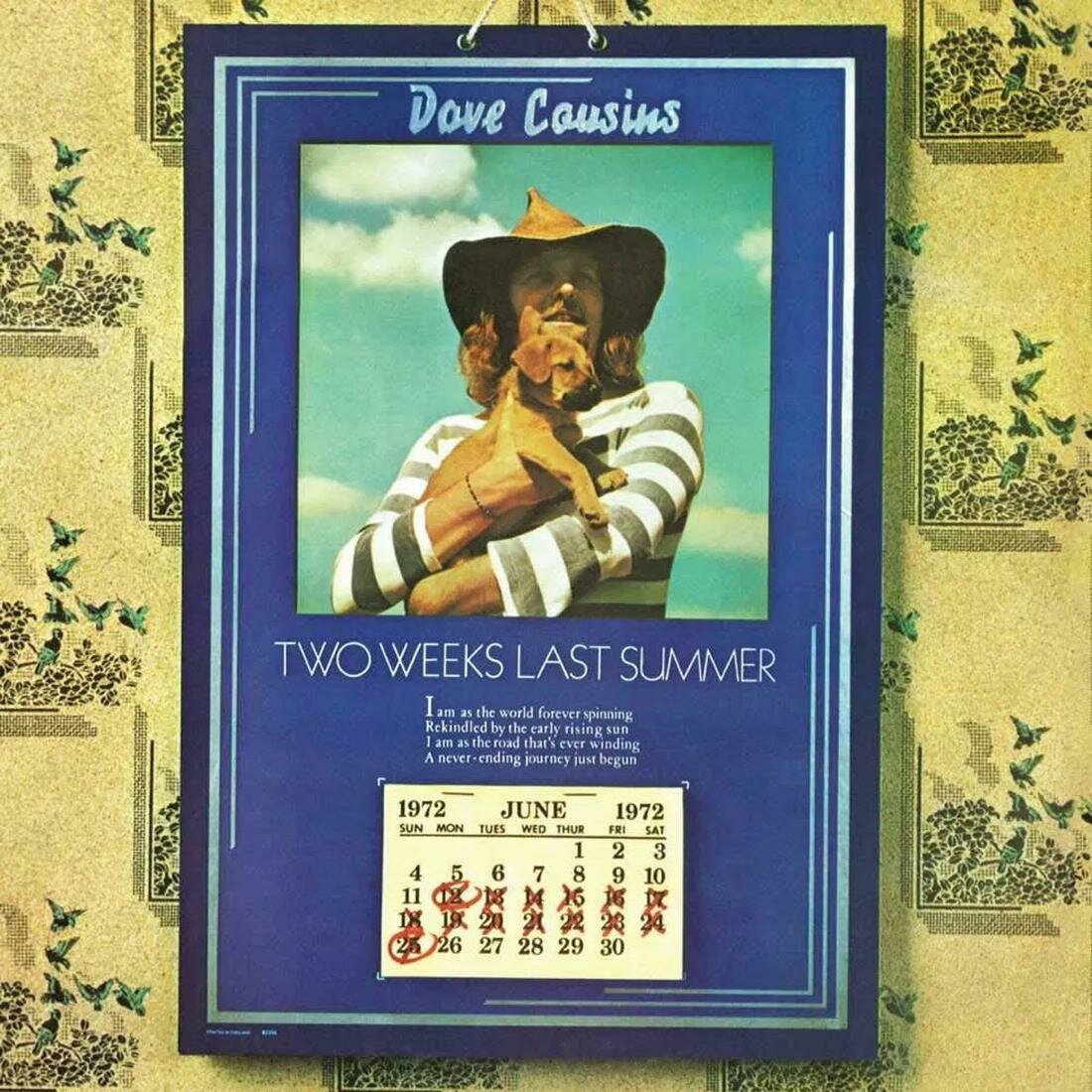 CD диск Dave Cousins - Two Weeks Last Summer (CD) 2019