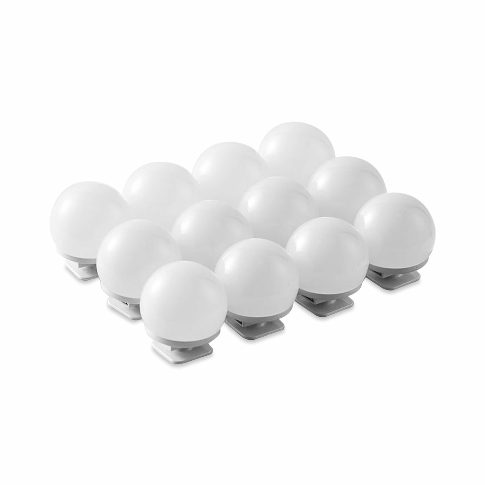 Зеркальная передняя подсветка USB-лампа для макияжа, трехцветная затемняющая подсветка для зеркала, сменные лампы