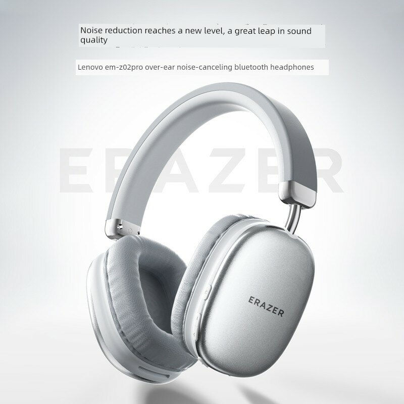 Lenovo Ecosystem Alien Headset EM-Z02 Pro Беспроводные наушники Bluetooth для игр с шумоподавлением Серебристый цвет