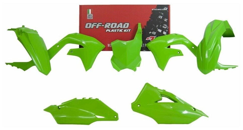 Комплект пластика Kawasaki KXF250 2021-2024, KXF450 2019-2023