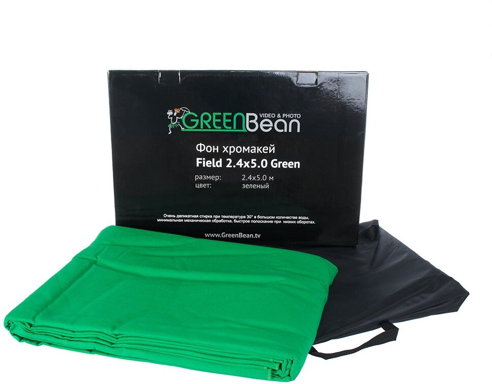 Фон хромакей Field 2.4 х 5.0 Green