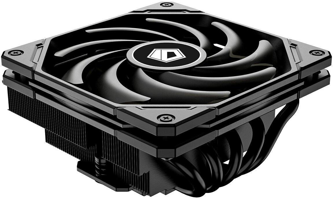 ID-Cooling Кулер для процессора Socket115x/1200/1700/1851/AM4/AM5 ID-Cooling IS-55 BLACK, Low profile (ret)