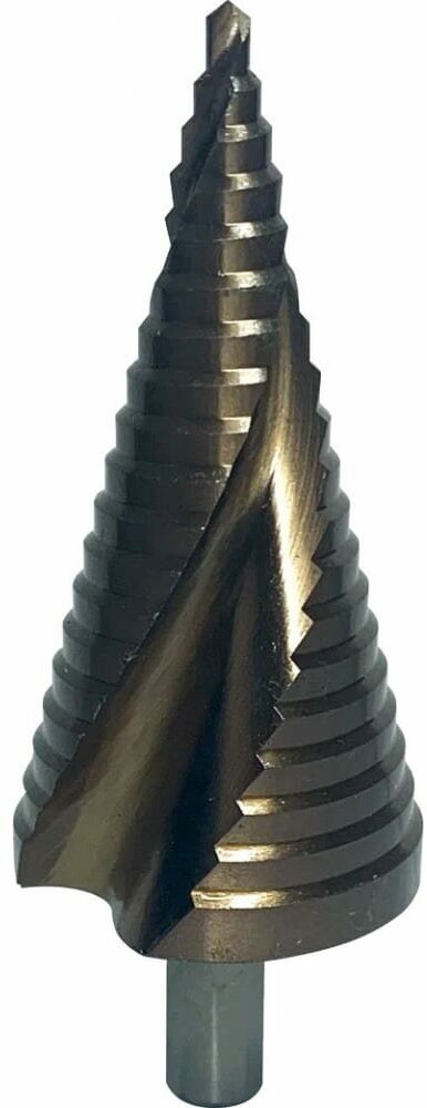 Сверло ступенчатое по металлу Extreme COBALTм, 19 ступеней росомаха