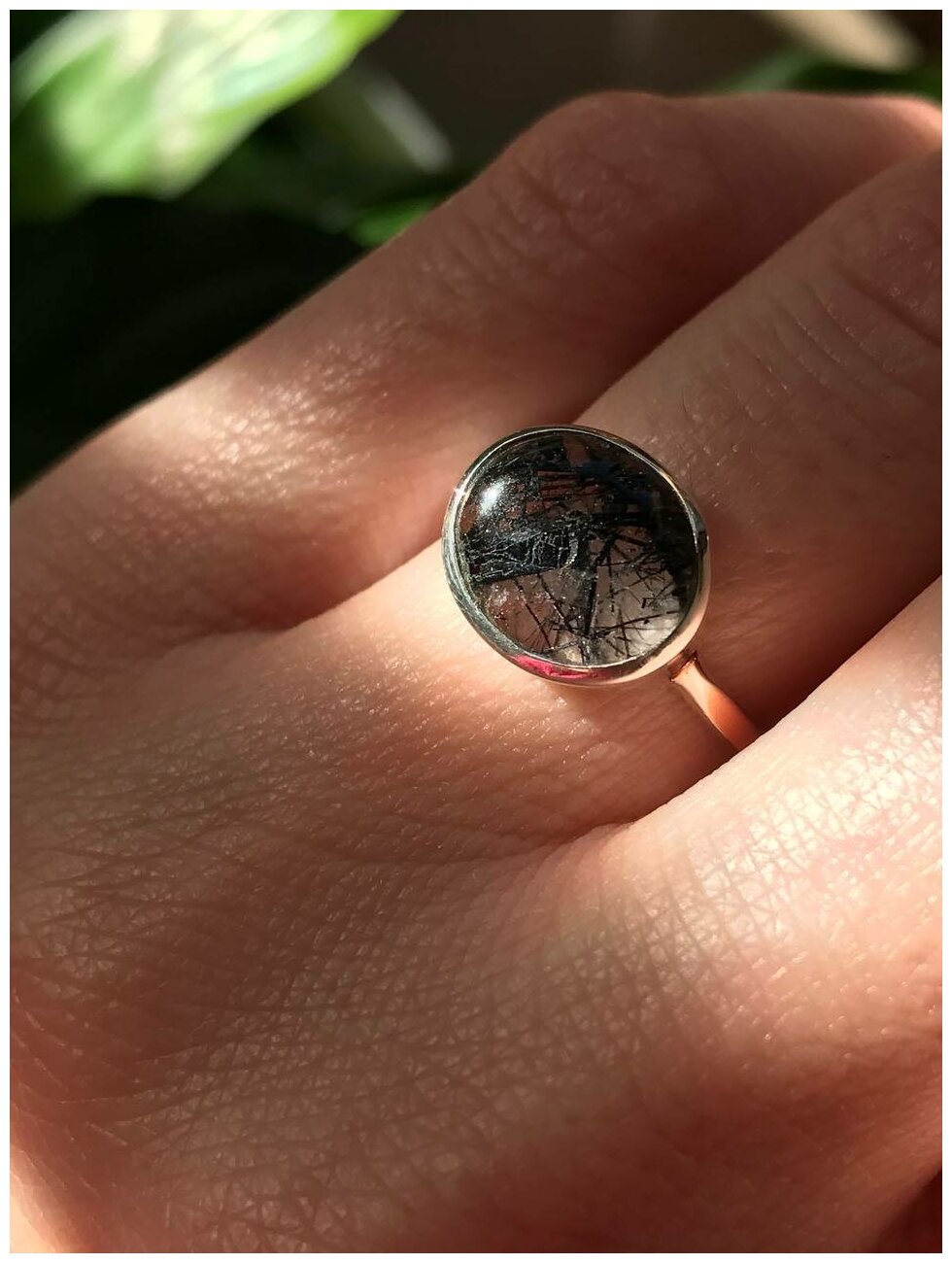Кольцо True Stones, турмалин, кварц