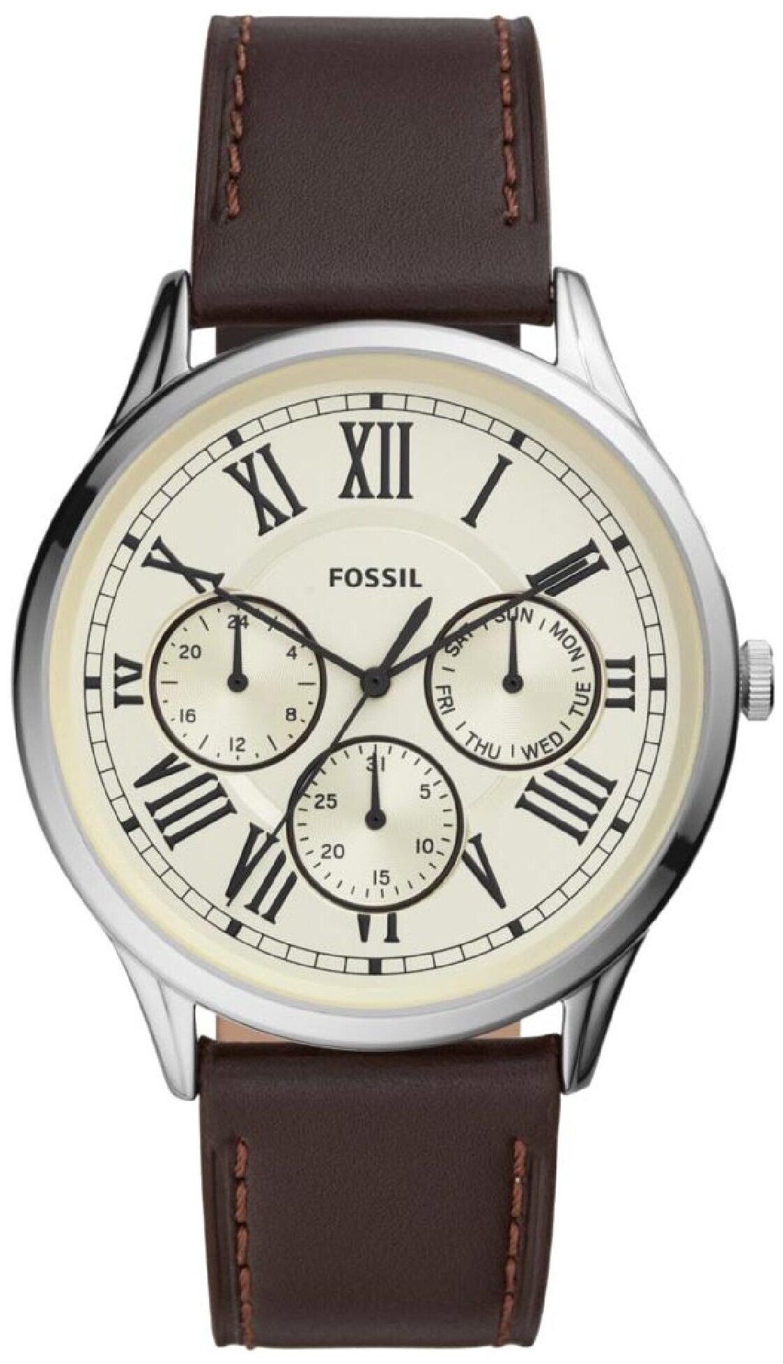 Купить FOSSIL FS5680 мужские кварцевые наручные часы с календарем и 24 ...